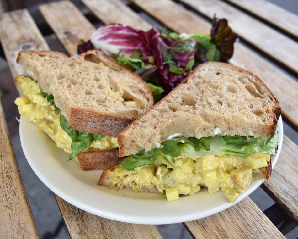 Curried Chicken Sandwich | Valerie Echo Park