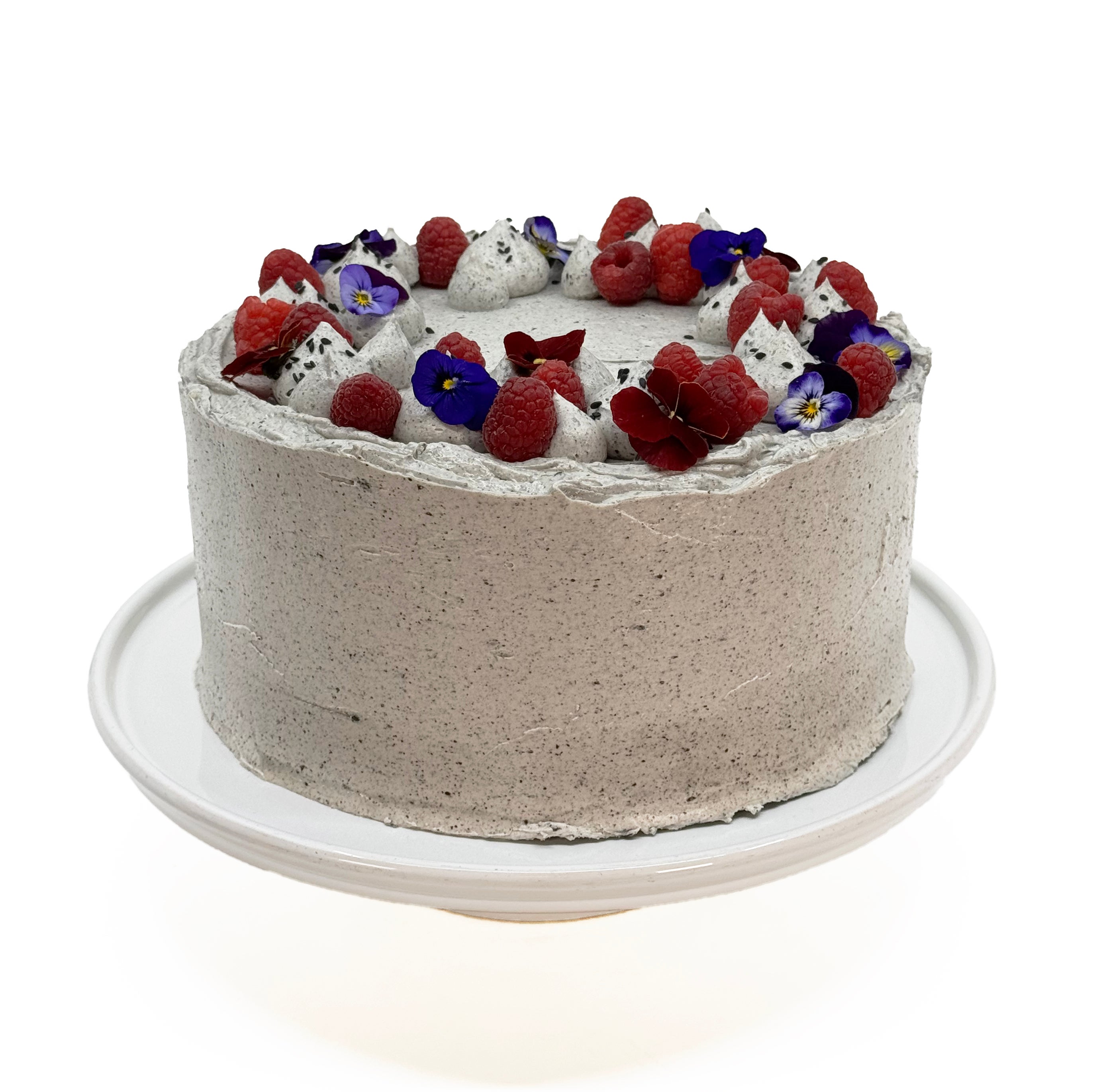 Black Sesame Cake | Valerie Confections Boutique