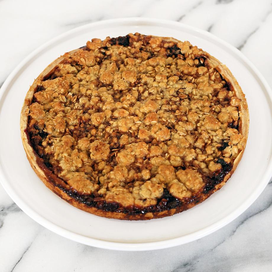 Seasonal Crumble Pie | Valerie Confections Boutique