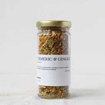 Turmeric & Ginger - Nuda Botanica Tea | Valerie Confections Boutique